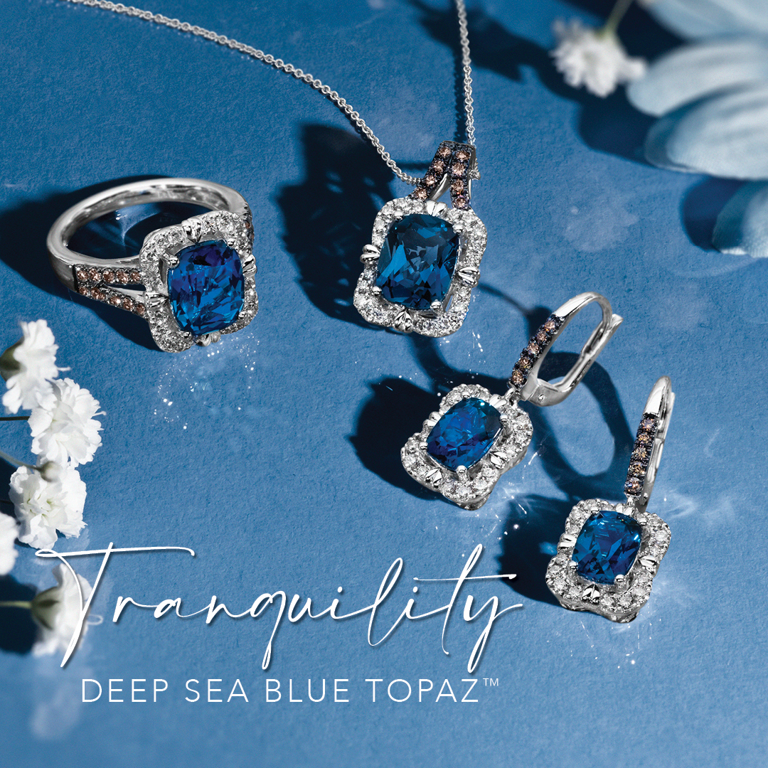 Deep Sea Blue Topaz™ Gemstones | Le Vian