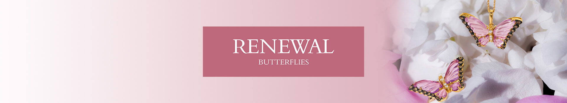 Beauty of Renewal Butterflies by Le Vian